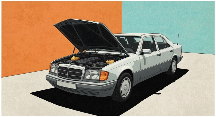 Mercedes W124 Models and Neglected Maintenance – Continental Auto Service